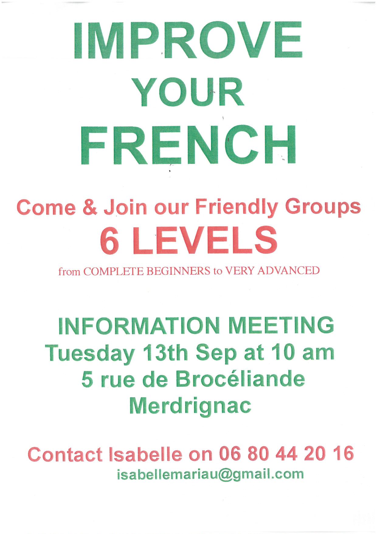 Improve your french – Laurenan